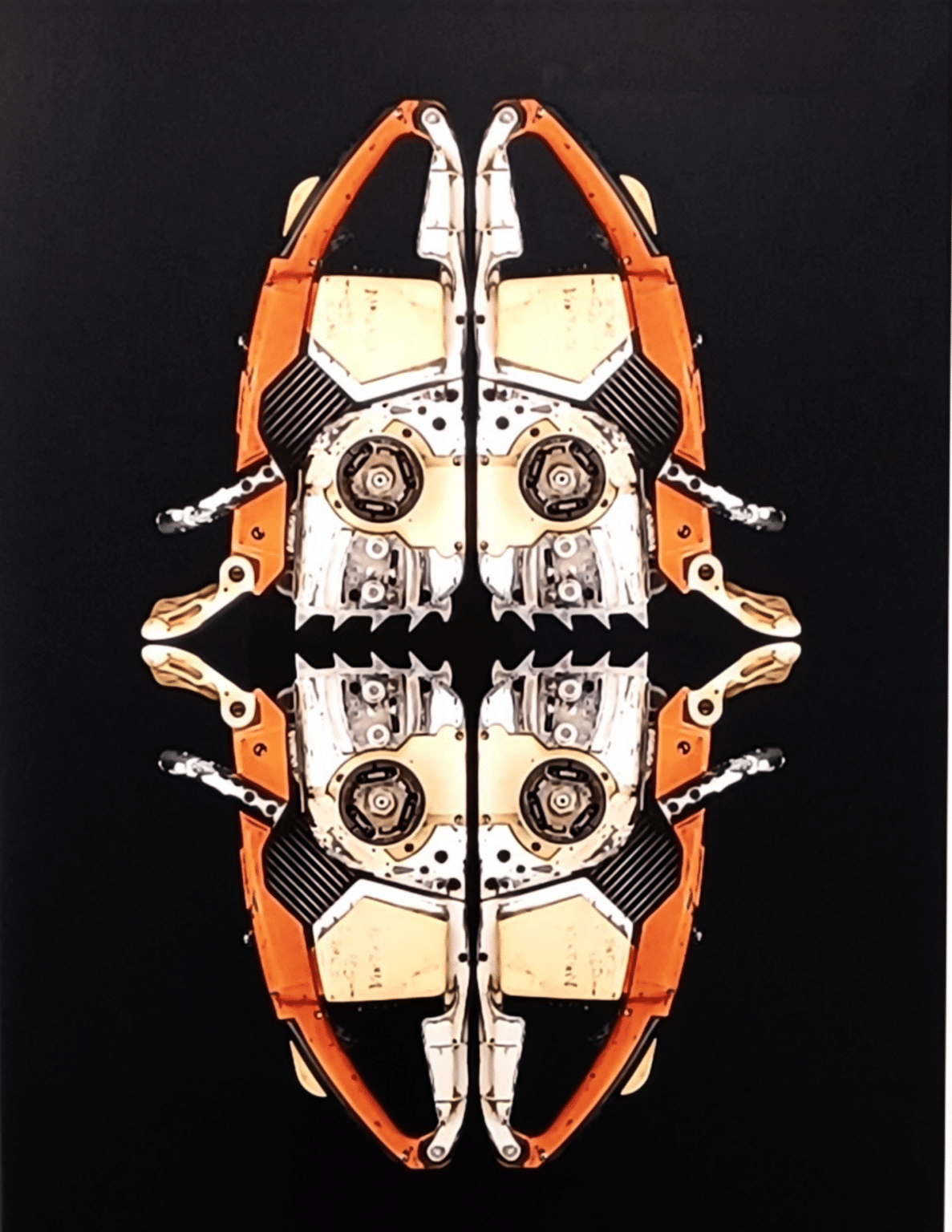 Photographer Brian Howell's 'Chainsaw Rorschach Test' Exhibition at ...